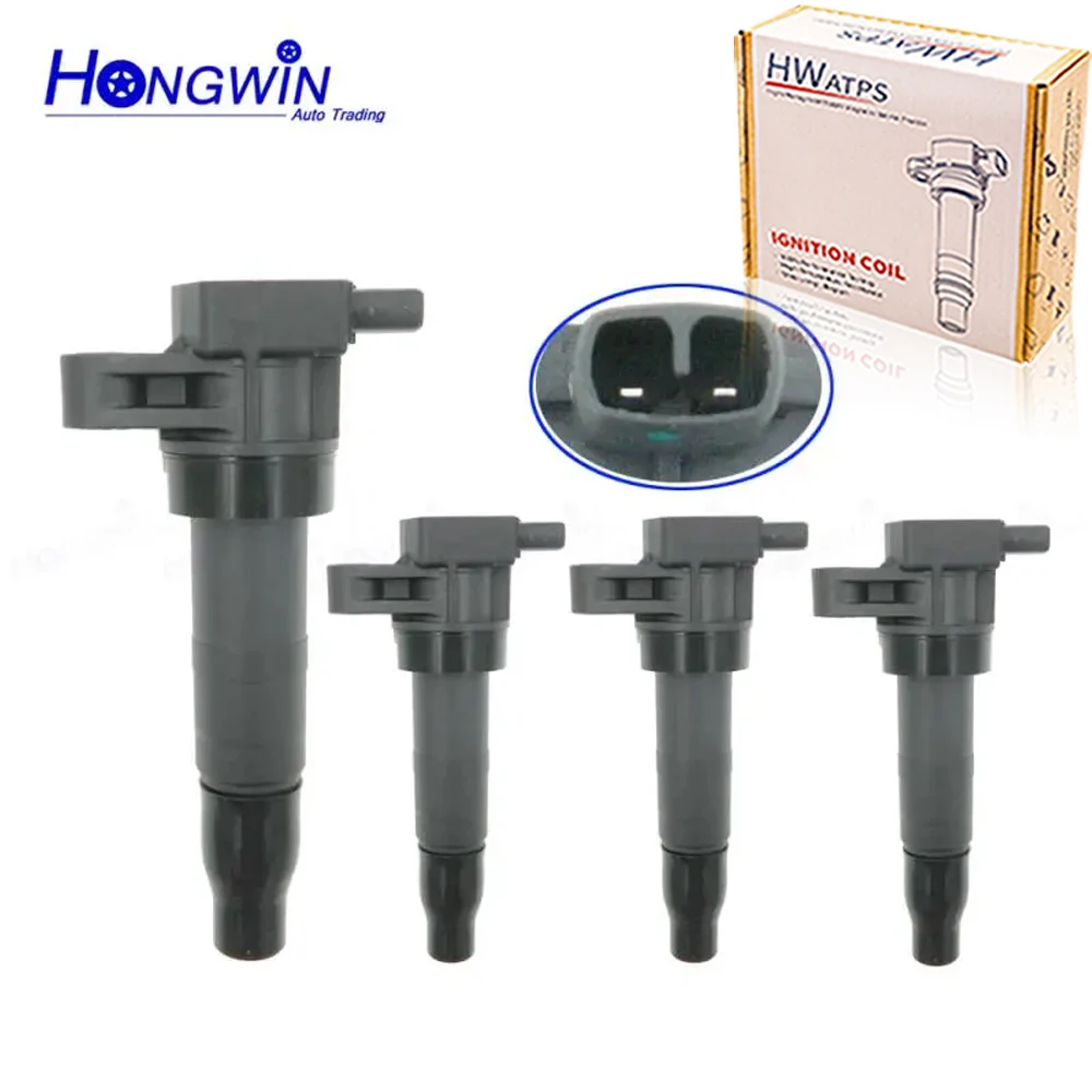 4 Pcs 27301-3C100 Ignition Coil For Hyundai Azera Veracruz Kia Sedone ...