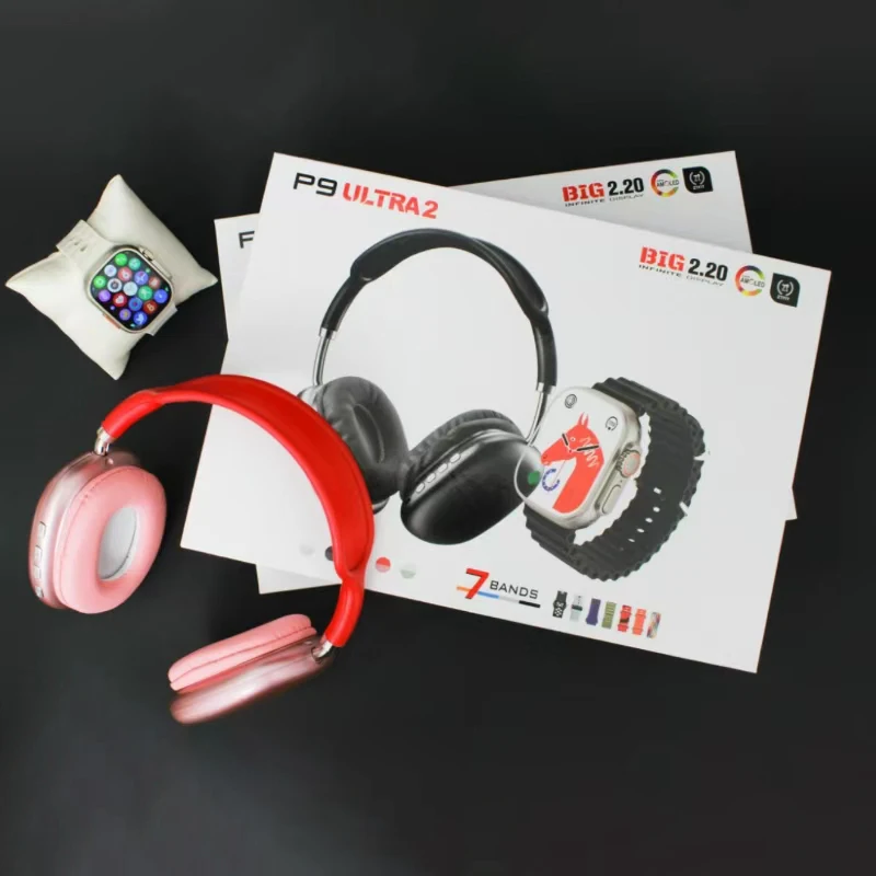 Reloj-inteligente-P9-Watch-10-Ultra-2-7-correas-de-Reloj-pantalla ...