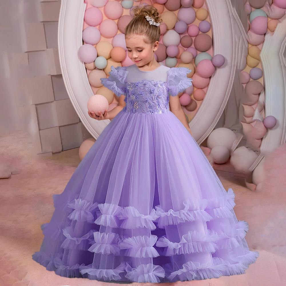 White Princess Dresses For Girls