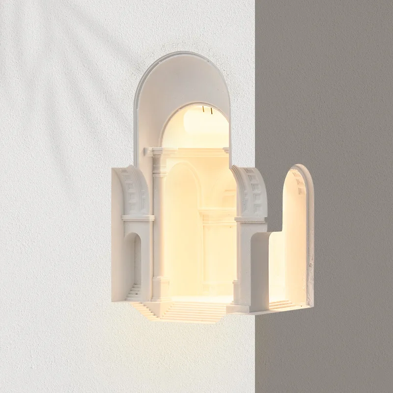 Creative-Atmosphere-Corridor-Wall-Lamp-Gypsum-Lamp-Embedded-Induction ...