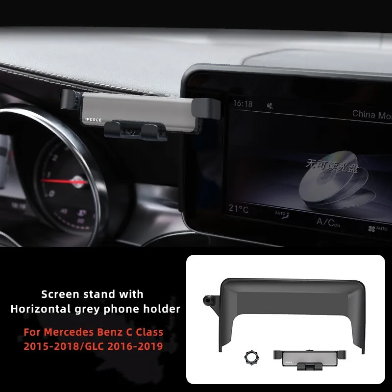 GLC Stand - Support de Téléphone Portable pour Écran de Navigation de Voiture, pour Mercedes ...