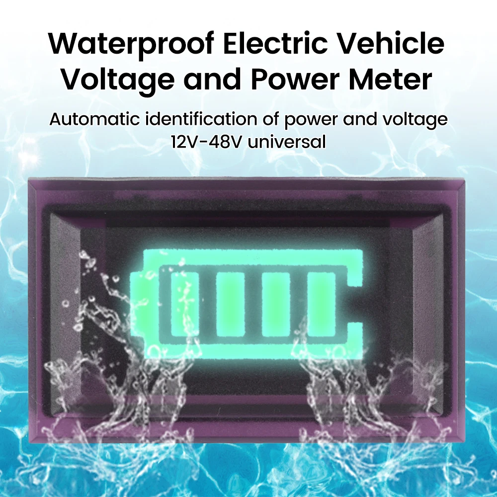 12V-24V-36V-48V-LED-Lithium-Battery-Capacity-Indicator-4S-8S-10S-13S ...