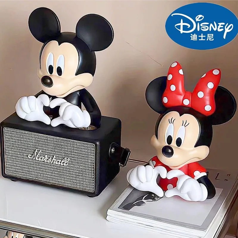 Disney-Cartoon-Mickey-Minnie-Mouse-Figure-Heart-Posture-Action-Figure ...