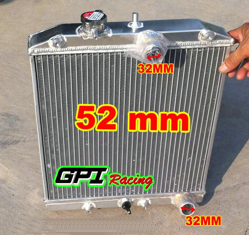 4row Aluminum Radiator 1992-2000 For Honda Civic Crx Del Sol Ek Eg D15 ...