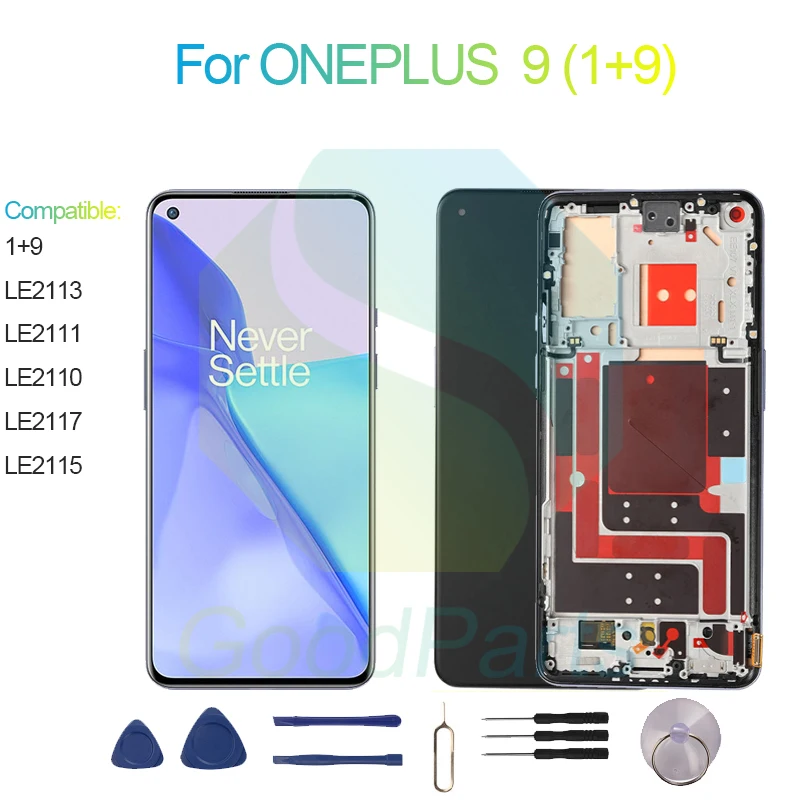 For-ONEPLUS-9-Screen-Display-Replacement-2400-1080-LE2113-LE2111-LE2110 ...