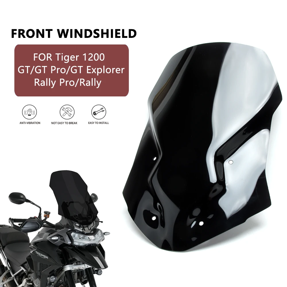 Motorcycle New Sports WindScreen Windshield Visor Deflector For TIGER ...