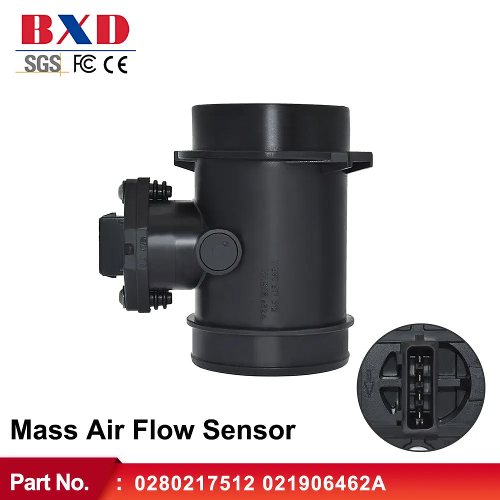 Mass-Air-Flow-Sensor-0280217512-021906462A-For-Volkswagen-VW-Jetta ...