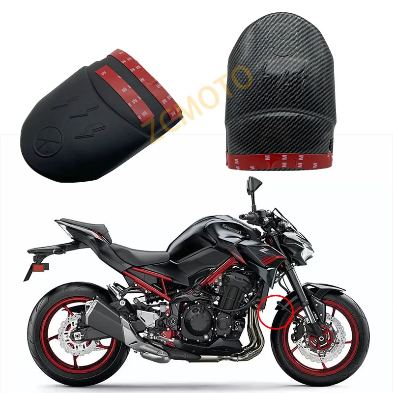 Motorcycle Accessories Extended Front Fender And Front Wheel Extended ...