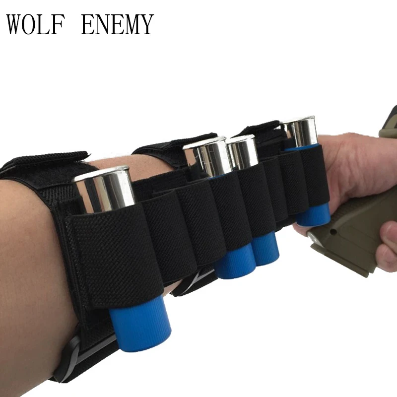 Newest-Portable-8-Holes-Tactical-Shooter-s-Forearm-Shotgun-Shell-Pouch ...