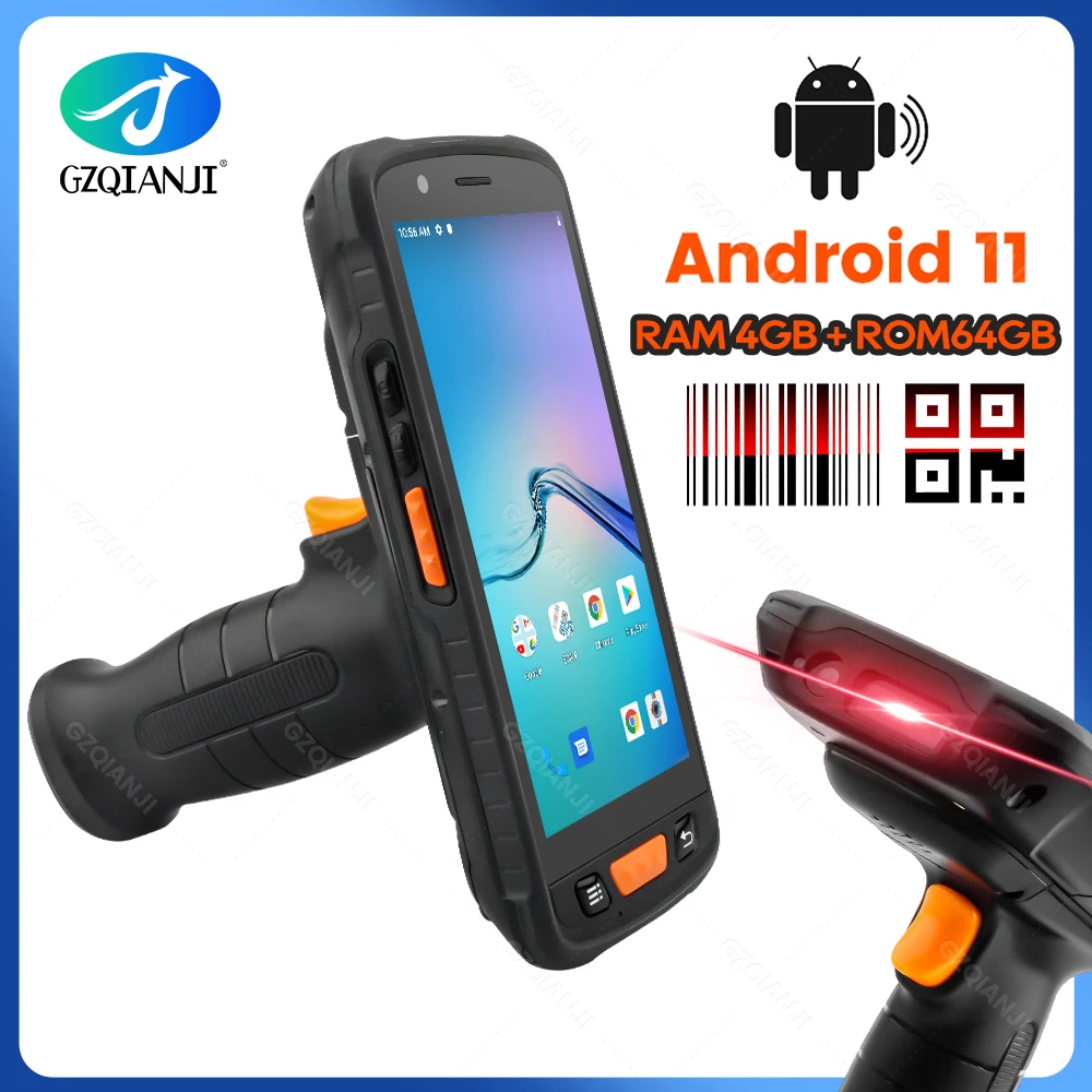 4G-Android-11-Rugged-PDA-Handheld-Terminal-with-Pistol-Grips-1D-Laser ...