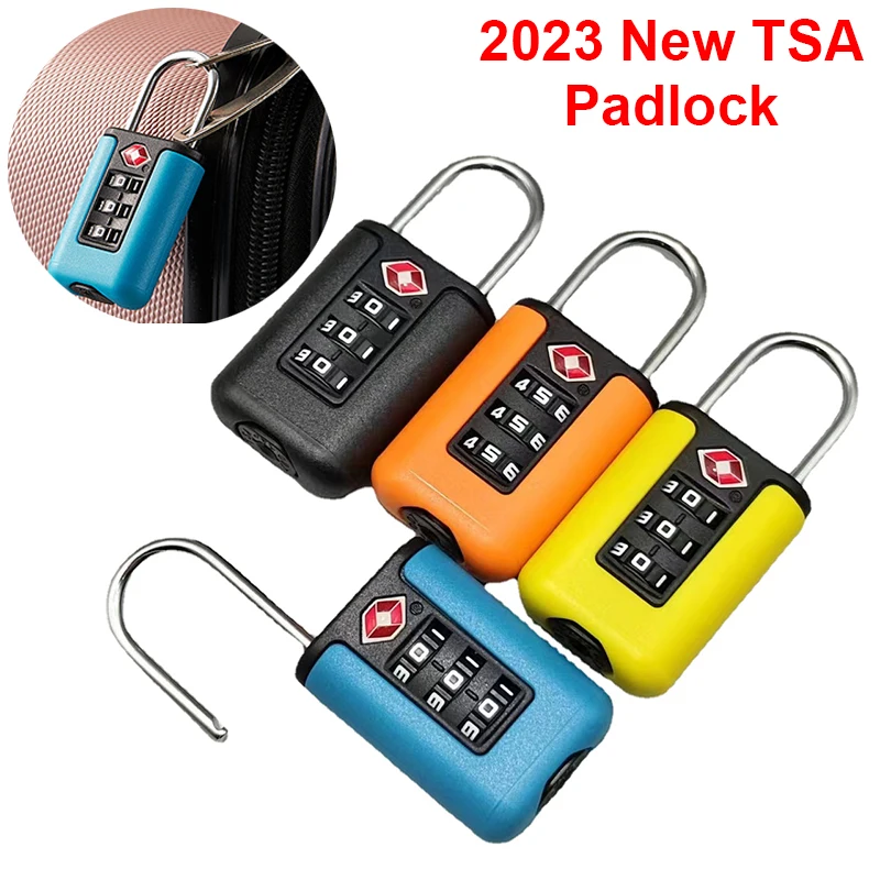 New-Plastic-TSA-Customs-Code-Lock-for-Travel-Security-Luggage-Suitcase ...