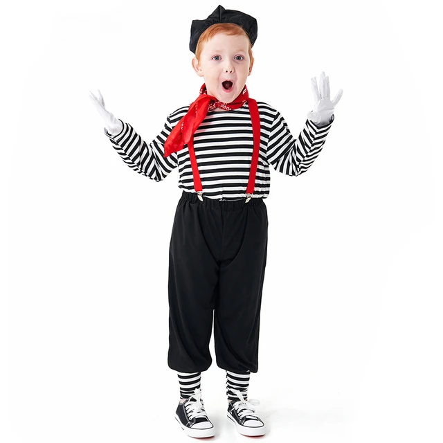 Mime Costume For Kids