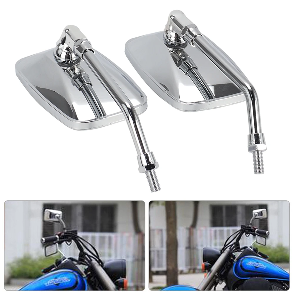Motorcycle-Modified-Square-Rearview-Mirror-for-honda-Shadow-VT-VT1100 ...