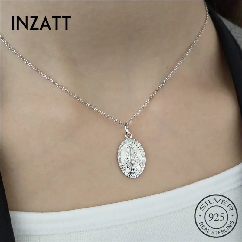Silver Necklace Maria | Pendant Silver 925 Maria | Maria Necklace ...