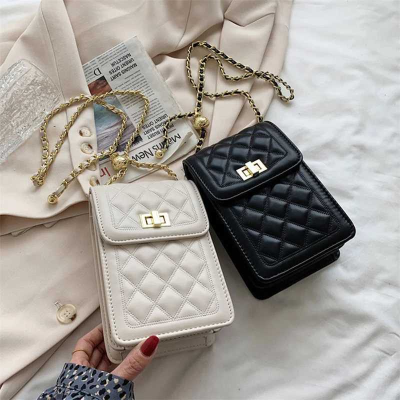 1pc-Mobile-Phone-Bags-Fashion-Rhombus-Chain-Shoulder-Cross-Body ...
