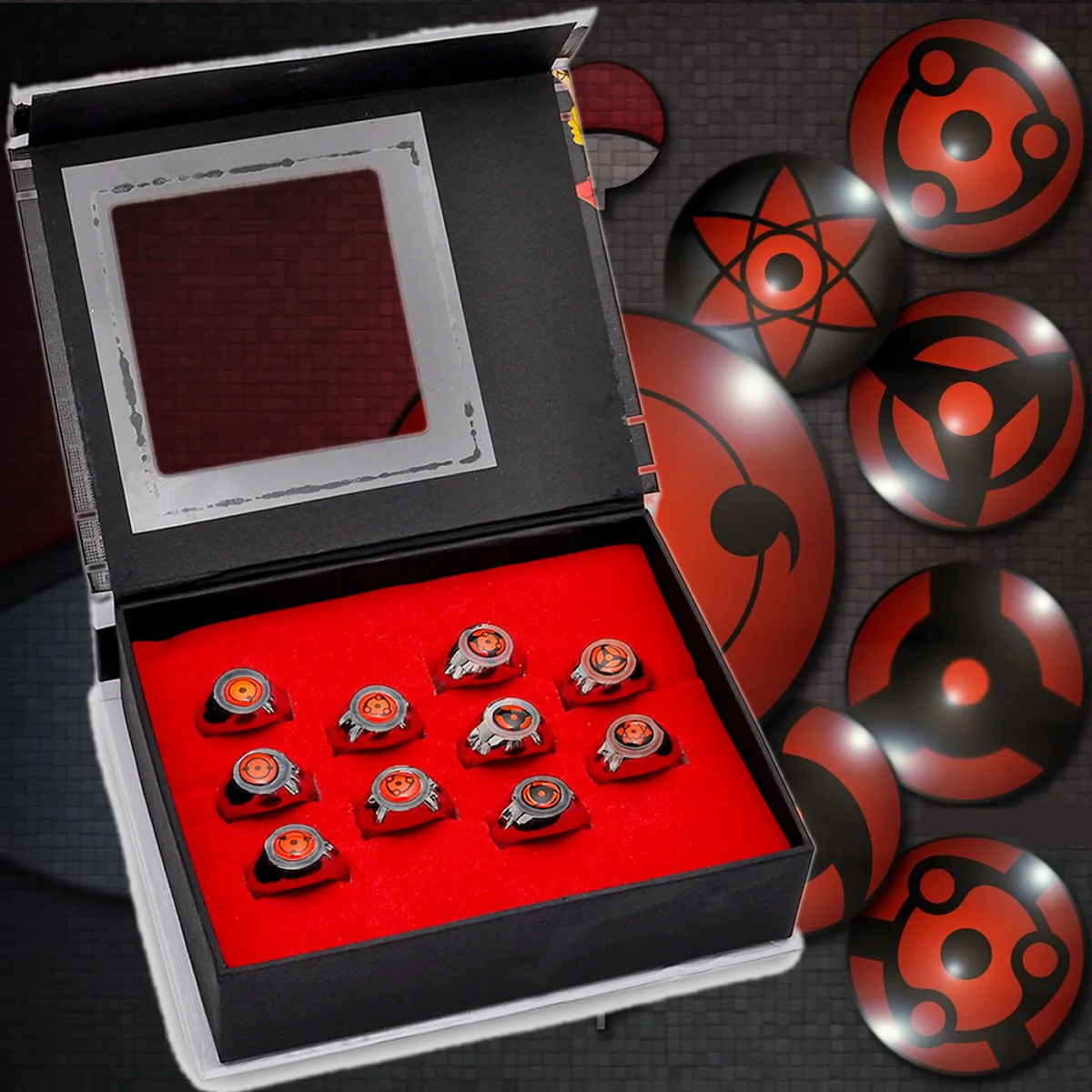 Anime-Naruto-Sharingan-Ring-Cosplay-Costumes-Accessories-Metal-Prop ...