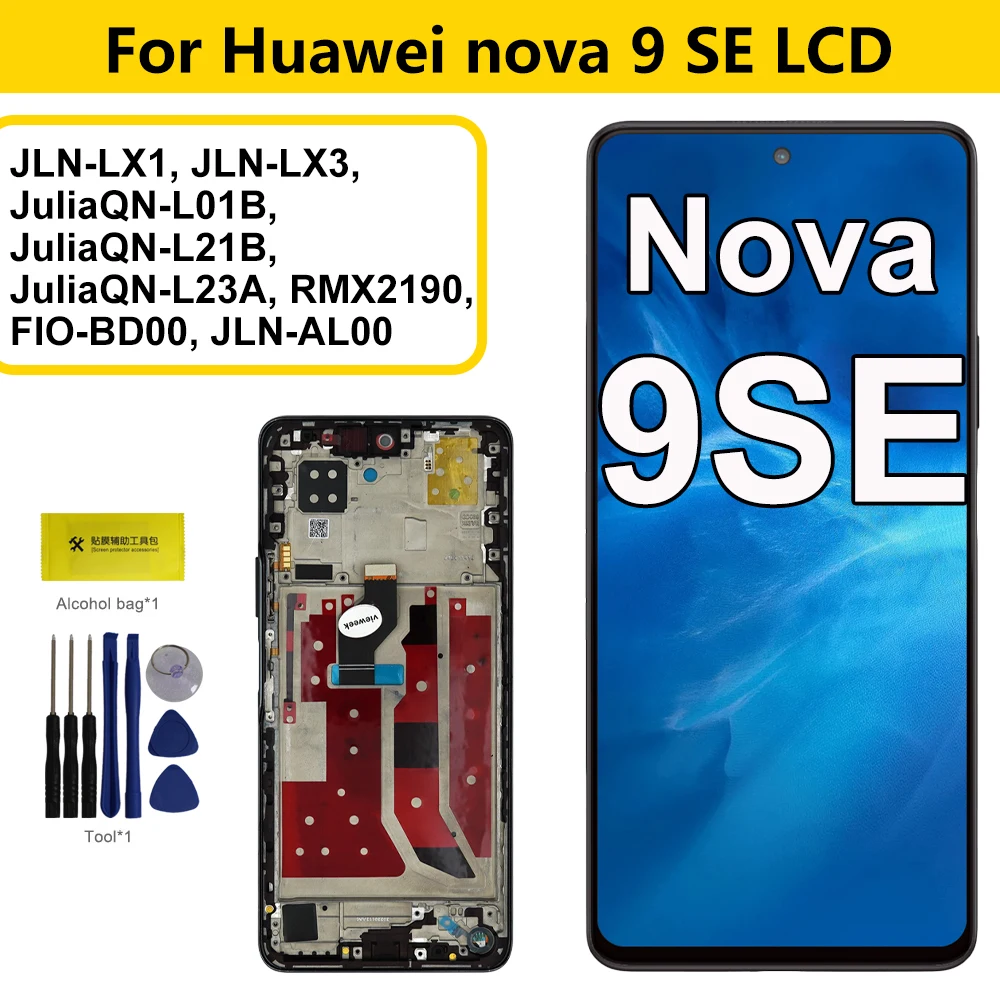 6.78' Screen For Huawei Nova 9 SE 9SE 5G JLN-LX1 LCD Display Screen ...