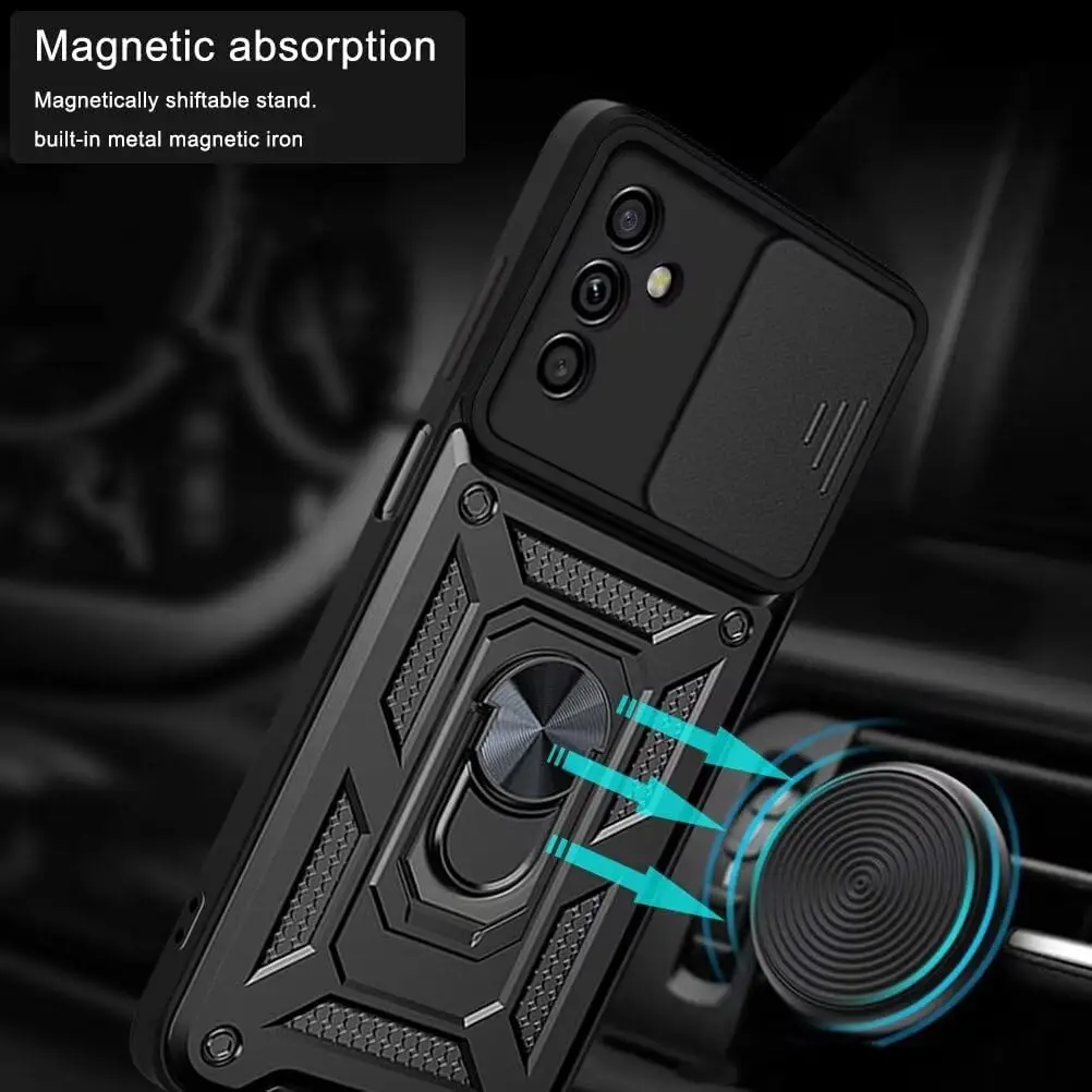 Rugged Military-Grade Armor Case with Lens Protection & Stand Holder ...
