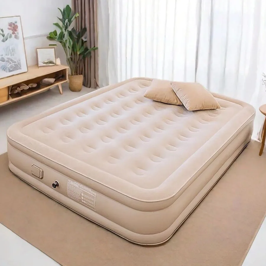 Air-Mattress-Camping-Inflatable-Bed-Lazy-Interior-Heightening-Mattress ...
