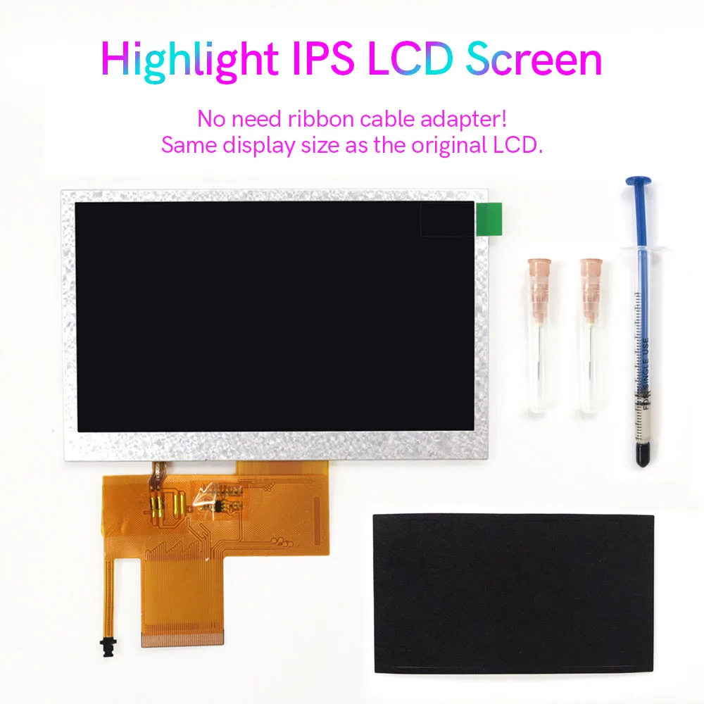 4.3inch PSP 1000 IPS LCD Highlight Screen Display No Need Ribbon Cable ...