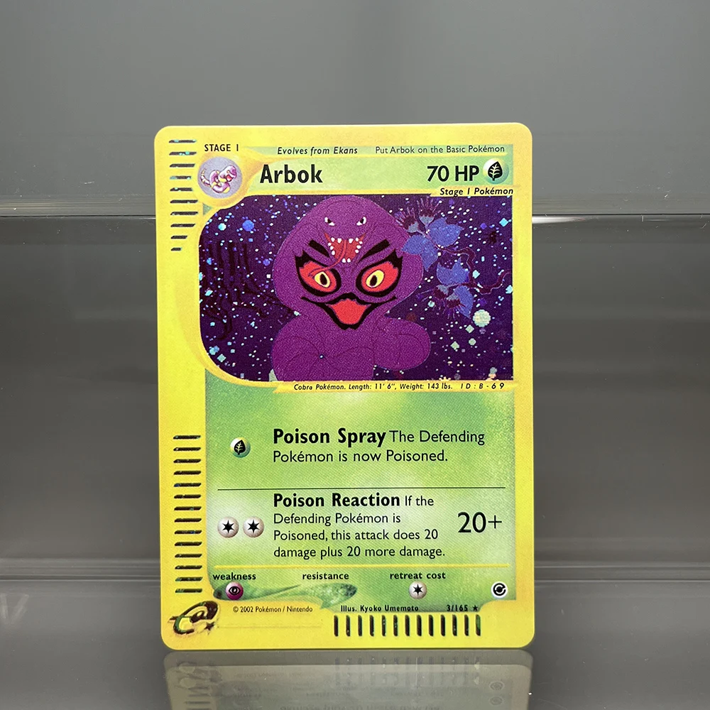 Pokemon Arbok Card