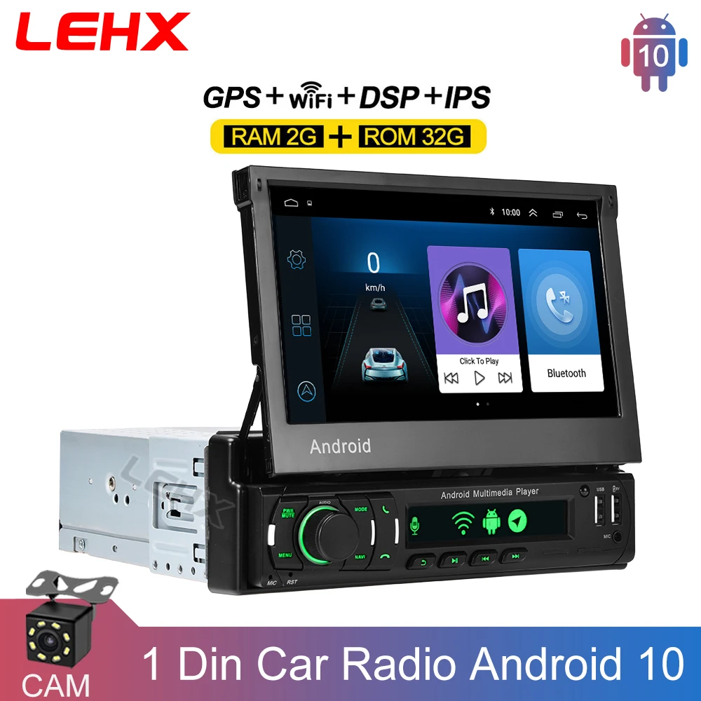 Lexx Radio 1Din Android Auto Carplay 7 "HD Universal Stereo GPS Navig ...