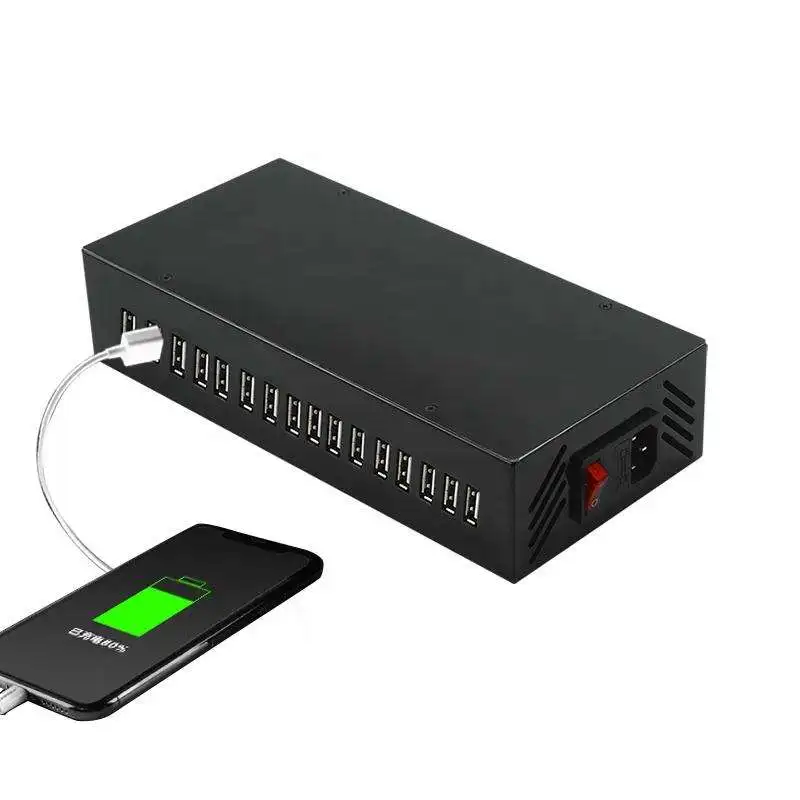 16-Ports-100W-Quality-Unit-Full-Metal-Multi-Function-Premium-USB-1-0 ...