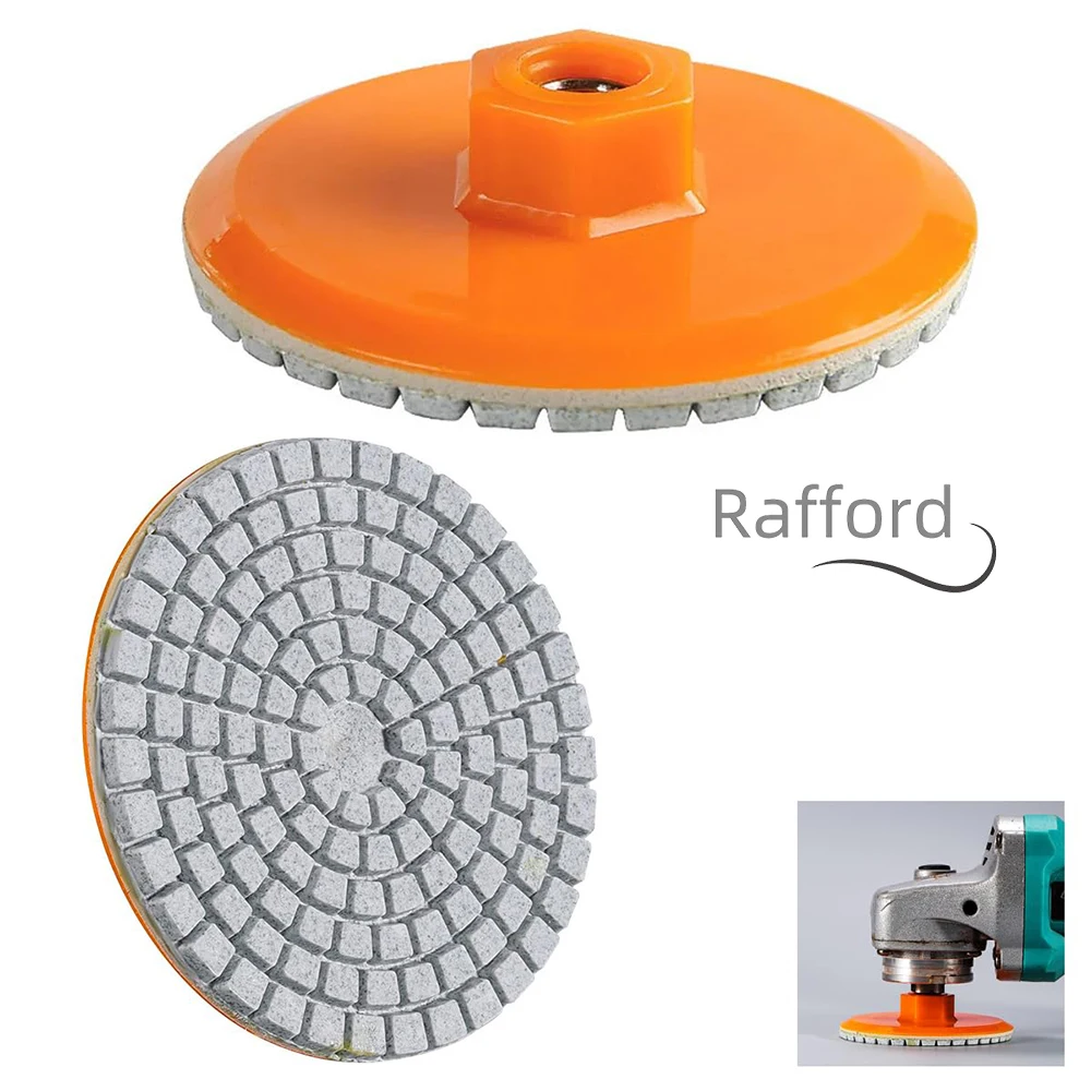 Rafford 1Pcs 80mm 3 Inch Polishing Pad Wet Dry Buff Disc Abrasive For ...