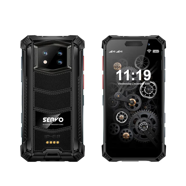 2024 SERVO KING7000 Rugged Mini Smart Phone 4G Global IP68 Protection ...