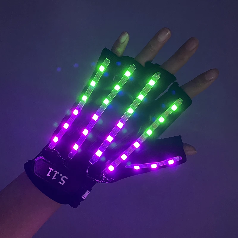 Rave Lights Gloves
