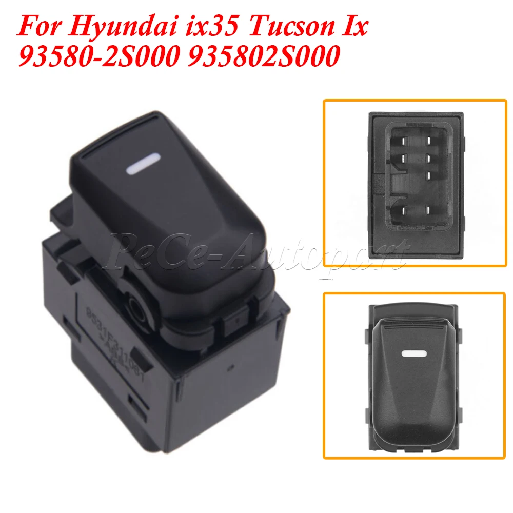 93580-2S000 935802S000 Window Switch Assembly View Switch For Hyundai ...