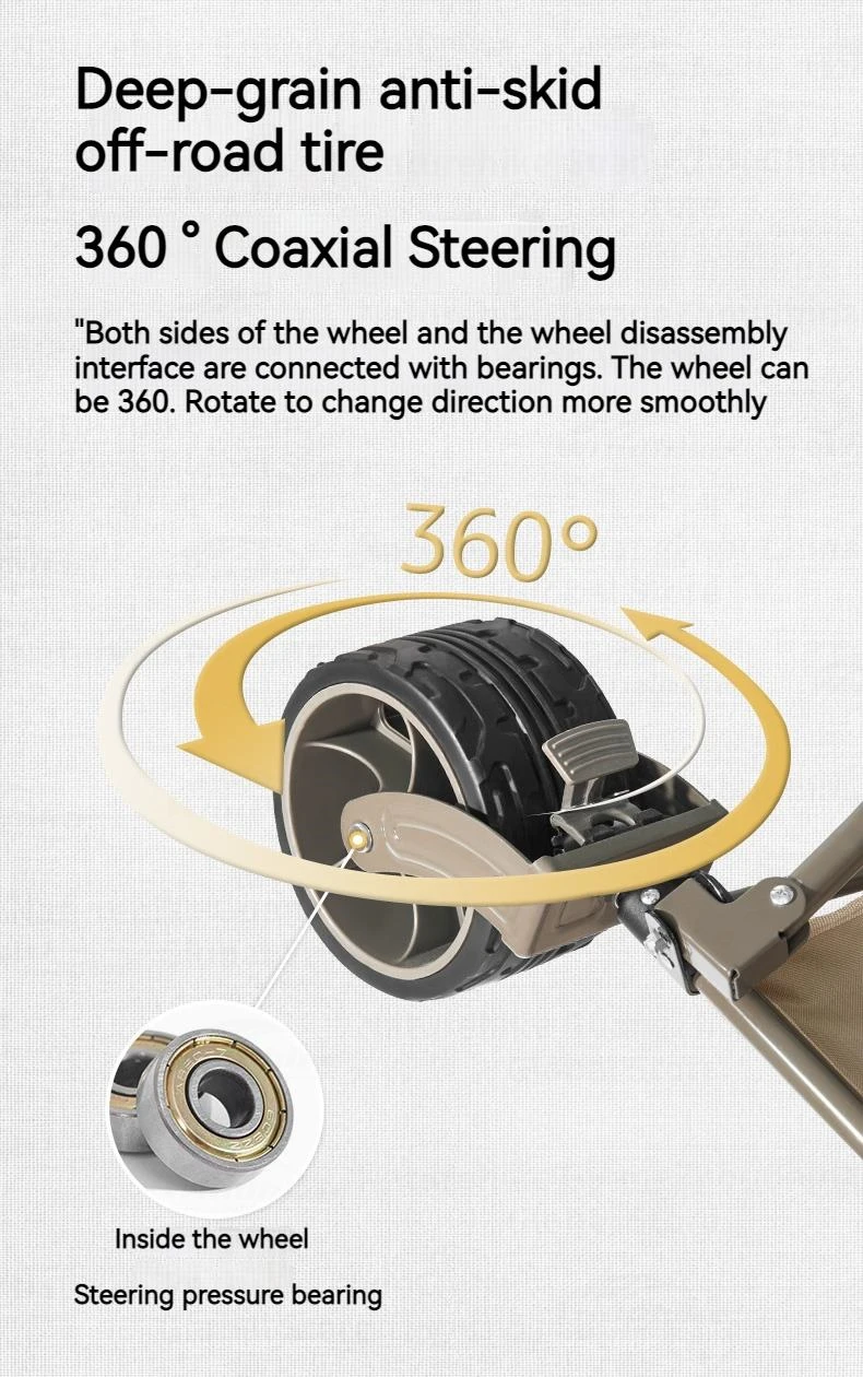 Naturehike Camping Trailer Foldable Trolley Cart Wagon Glamping Storage ...