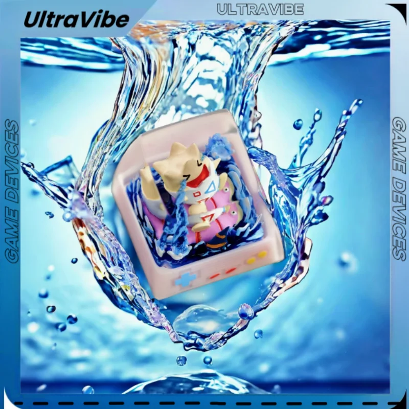 New-Pet-Elf-Anime-Key-Hat-New-3d-Guide-Mechanical-Keyboard-Resin ...