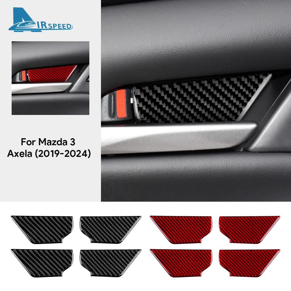 Real Soft Carbon Fiber Sticker For Mazda 3 2019-2025/CX-30 2020-2025 ...
