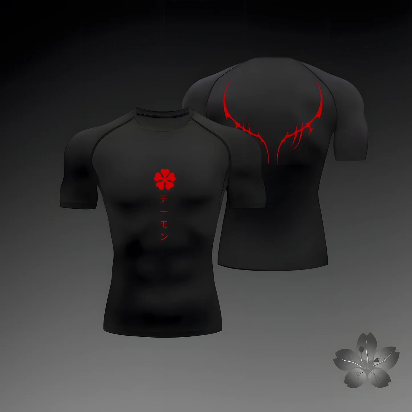 Men-Compression-Shirt-Anime-Sport-Quick-Dry-Gym-TShirts-Fitness ...