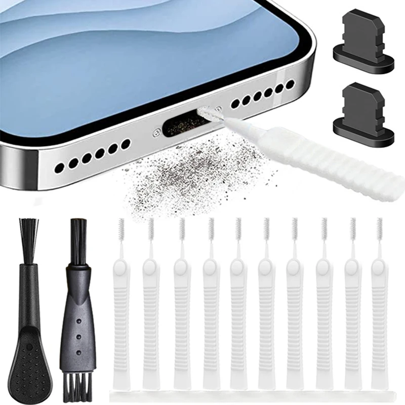 Metal Anti Dust Plug Cleaner For IPhone IPad AirPods Phone Charging Metal Anti Dust Plug Cleaner For IPhone IPad AirPods Phone Charging