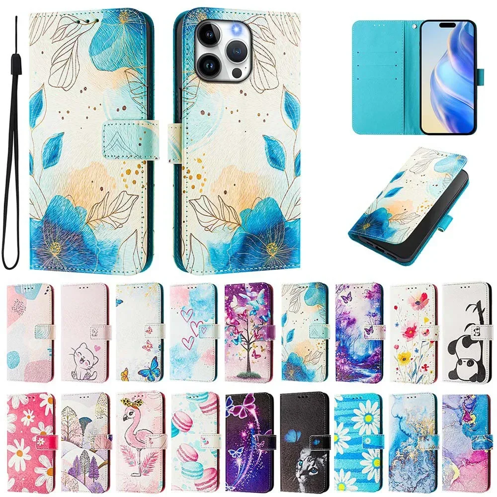 Leather Case For itel A48 A50 A60 A60S A70 A80 A05S P55 Plus S17 S661W ...