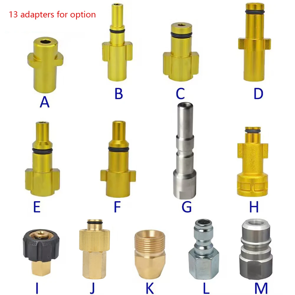 Pressure-Washer-Gun-Lance-Bayonet-Adapter-Snow-Foam-Lance-Adapter-High ...