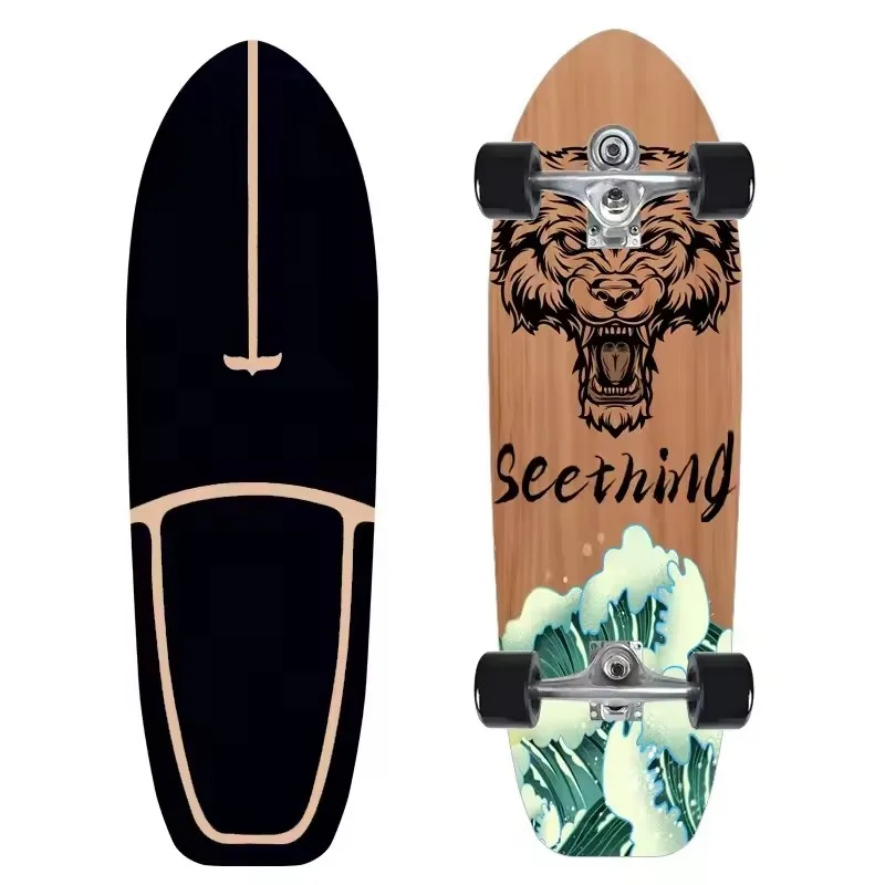 Land Surfboard Beginner Surfboard Exercise Brush Street Big Fish Board ...