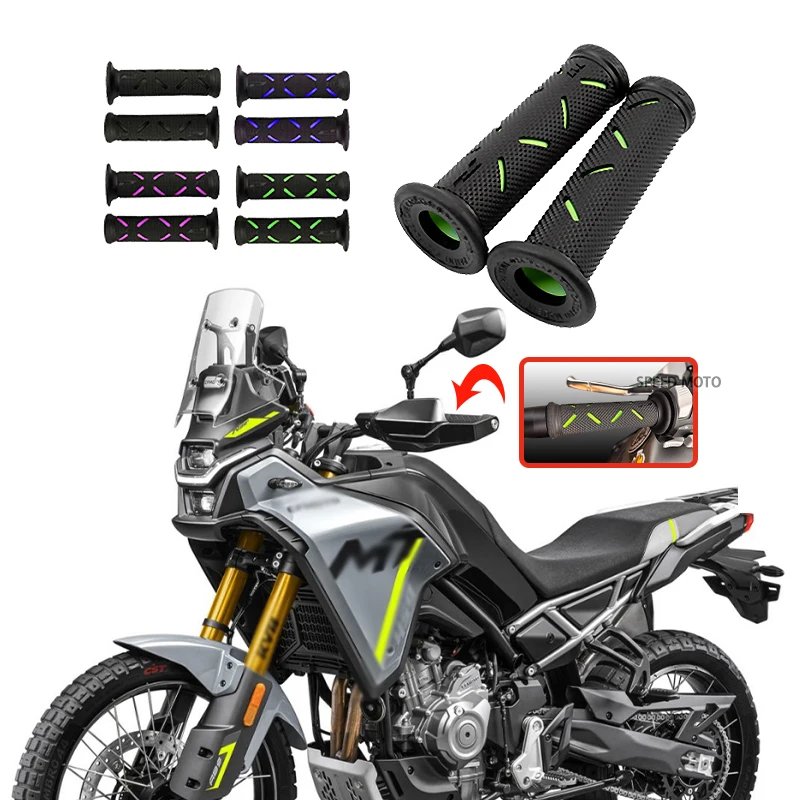 22MM Universal Motorcycle Handlebar Grips FOR CFMOTO CF 450MT 450 MT ...