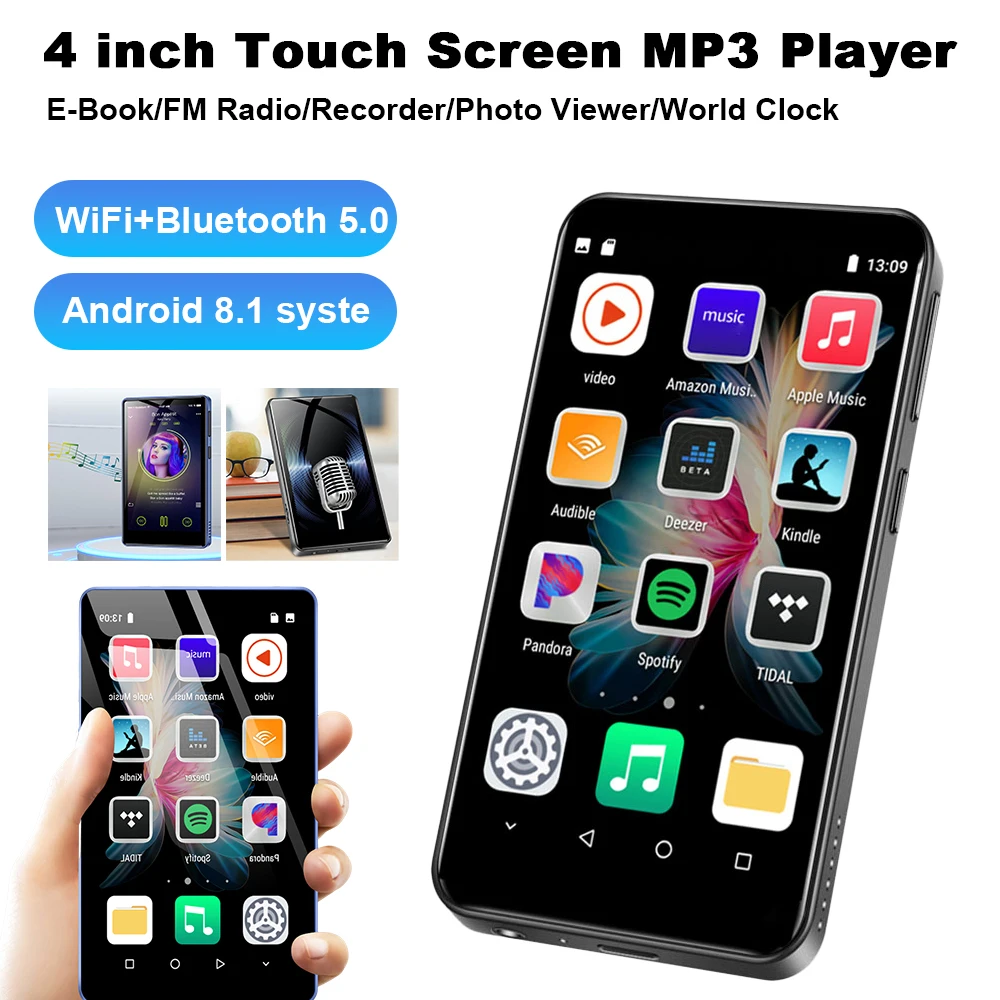 Mp3 Player Touch Screen For Kids