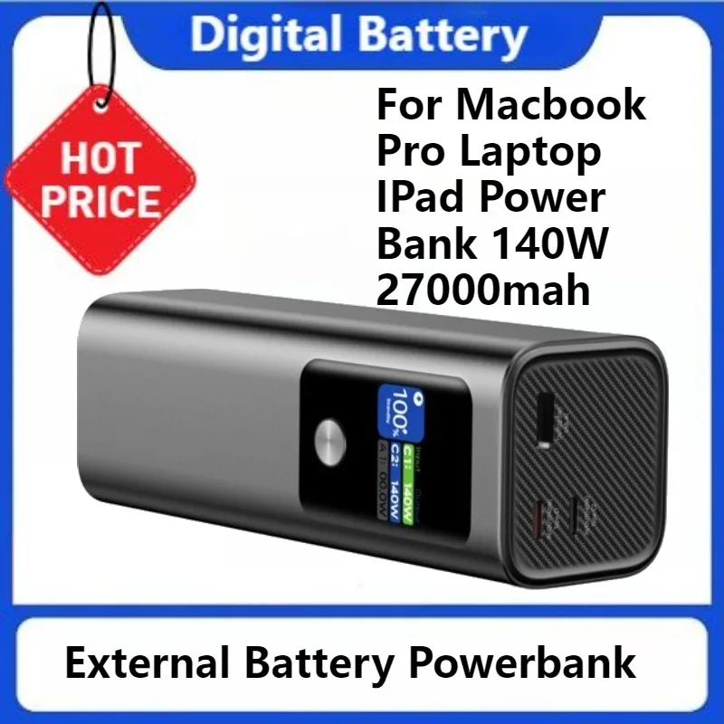 External Battery Powerbank for Macbook Pro Laptop IPad Power Bank ...