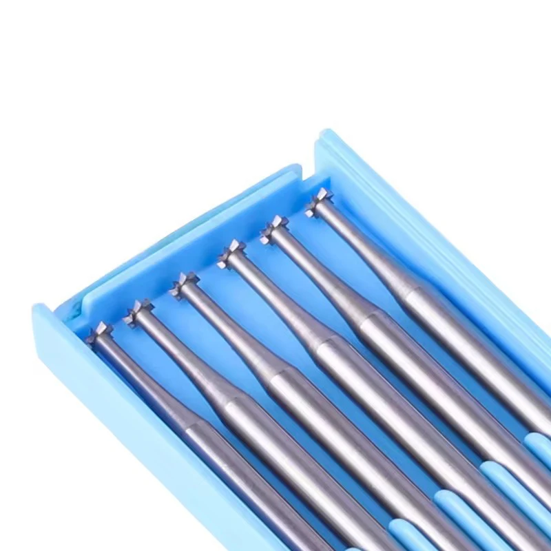 HSS-Steel-Wheel-Bur-2-35mm-Shank-6PCS-Cutting-Flutes-Jewelry-Cabochon ...