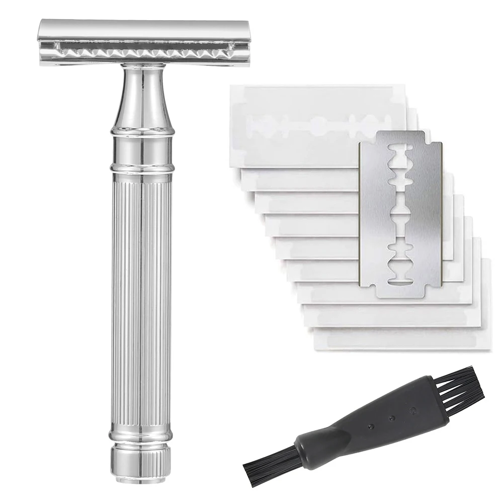 Safety-Razor-Double-Edge-Classic-Men-Shaving-Mild-to-Aggressive-1-6 ...