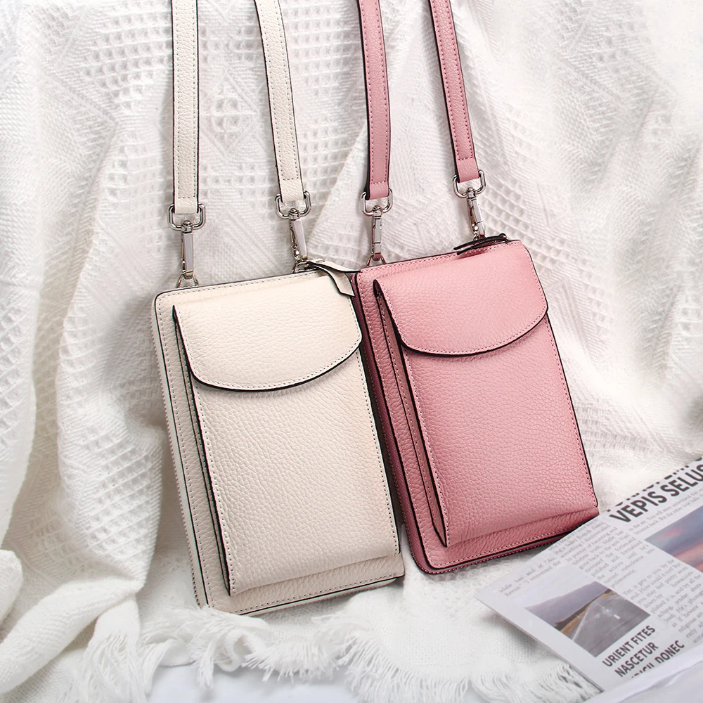 Genuine-Leather-Mini-Shoulder-Crossbody-Bag-Woman-Adjustable-Straps ...