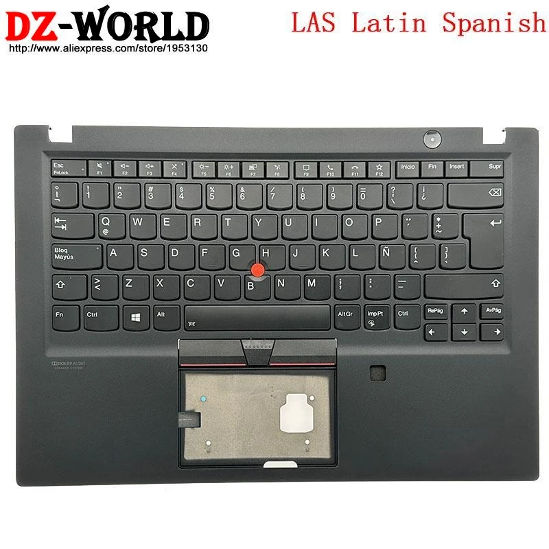 Latin Spain Backlit Keyboard With Shell Palmrest Upper Case for Lenovo ...