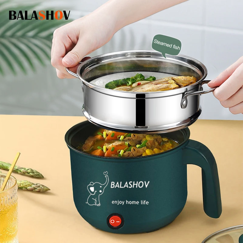 Electric Cooking Machine Household 1-2 People Hot Pot Single/Double Layer Multi Electric Rice ...