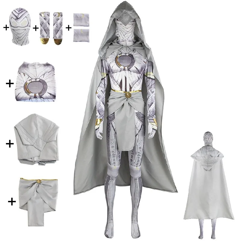 Marc Spector Cosplay Costume Moon Knight Werewolf By Night Movie ...