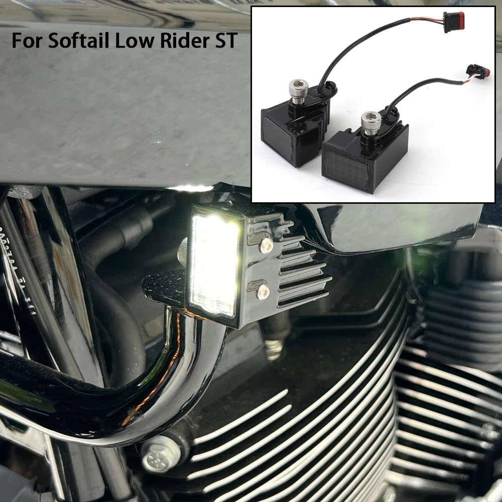 Motorcycle General Purpose LED Fairing Decorative Headlights Turn ...