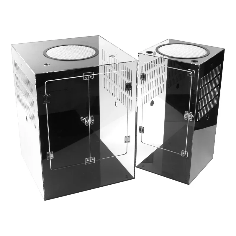 Breathable-reptile-snake-display-case-acrylic-reptile-enclosure ...